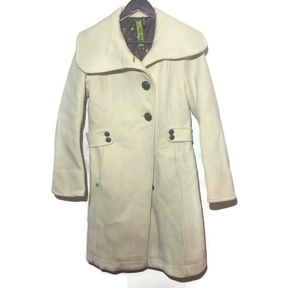 Soia & Kyo | Jackets & Coats | Soia Kyo Coat Medium Winter White Wool ...